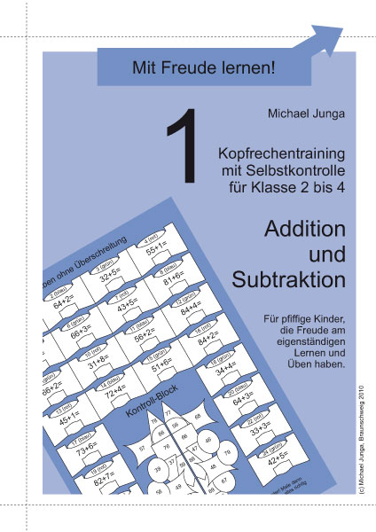 Kopfrechentraining Addition / Subtraktion PDF | k2-verlag.de