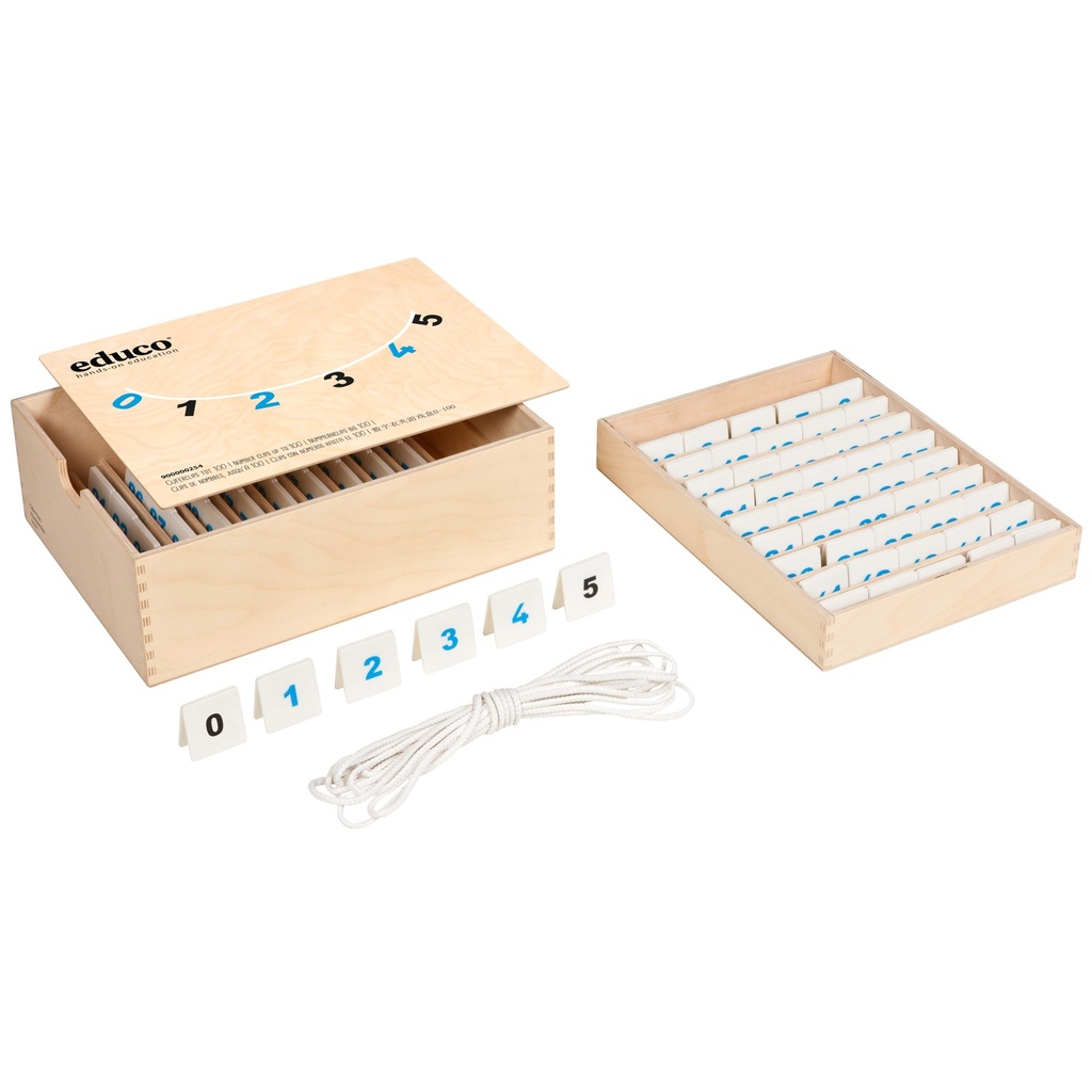 Nummernclips bis 100 | k2-verlag.de